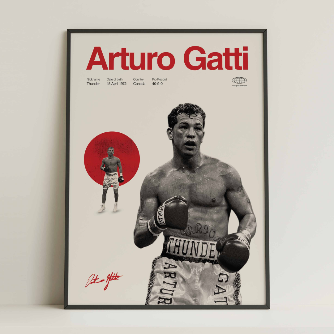 Arturo Gatti Poster – Srce ratnika – Plakaton