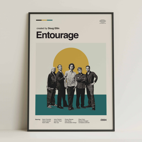 Entourage – Hollywood Stil i Energija na Tvom Zidu – Plakaton