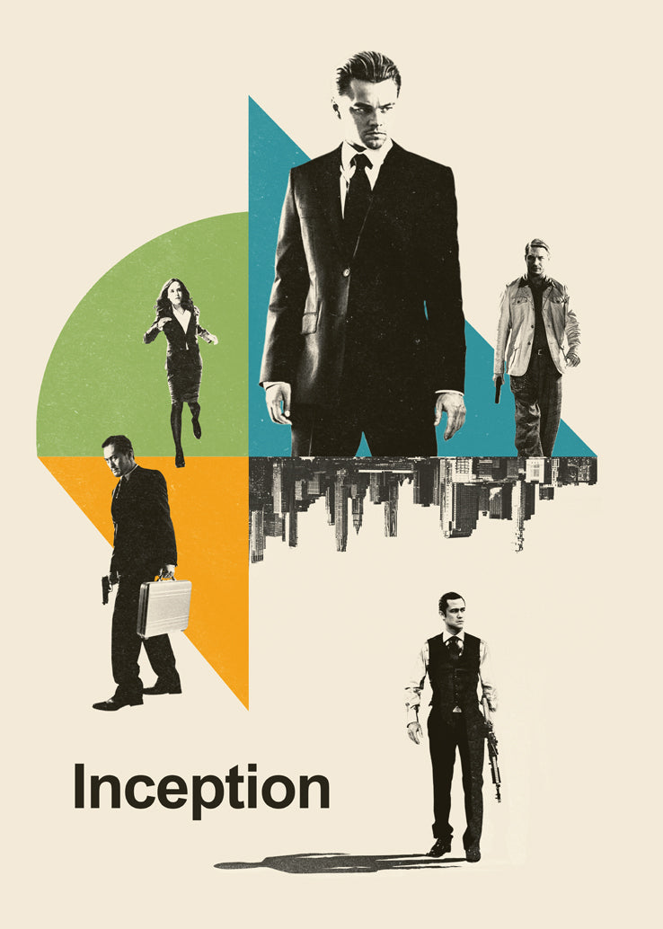 Unikatni poklon poster filma Inception - Savrsen poklon za filmske ...